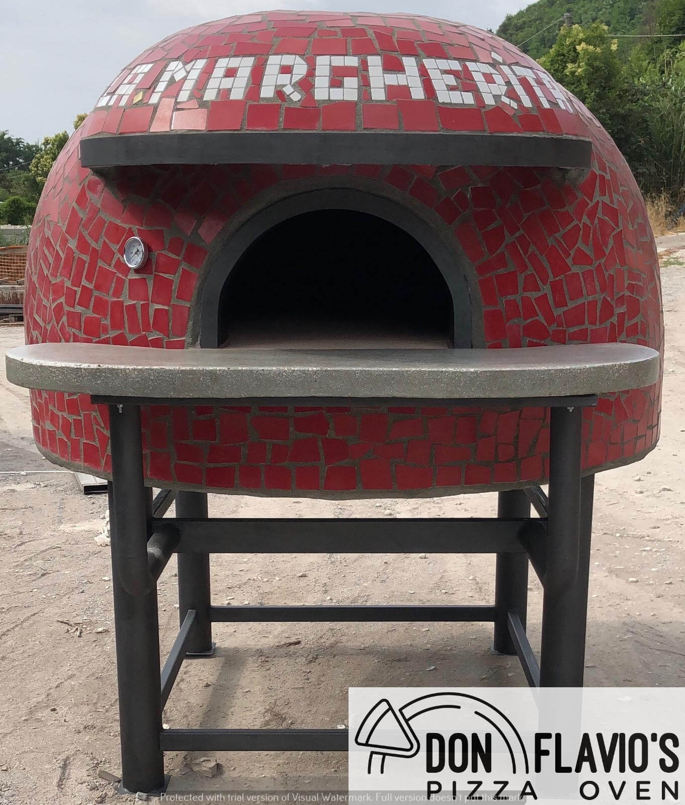 Italian Brick Oven For Sale • italian brick oven production